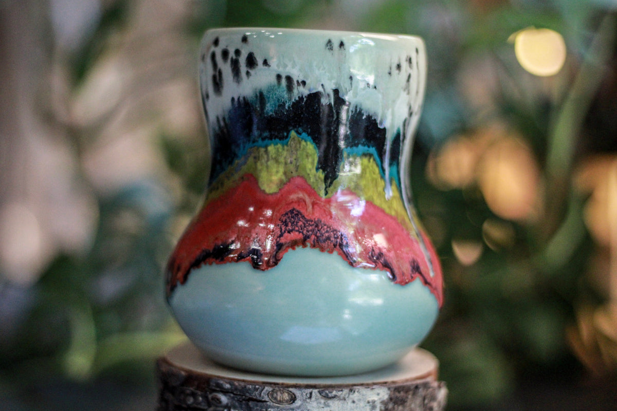 05-C Rainbow Grotto Notched Mug, 20 oz. – Sublime Pottery